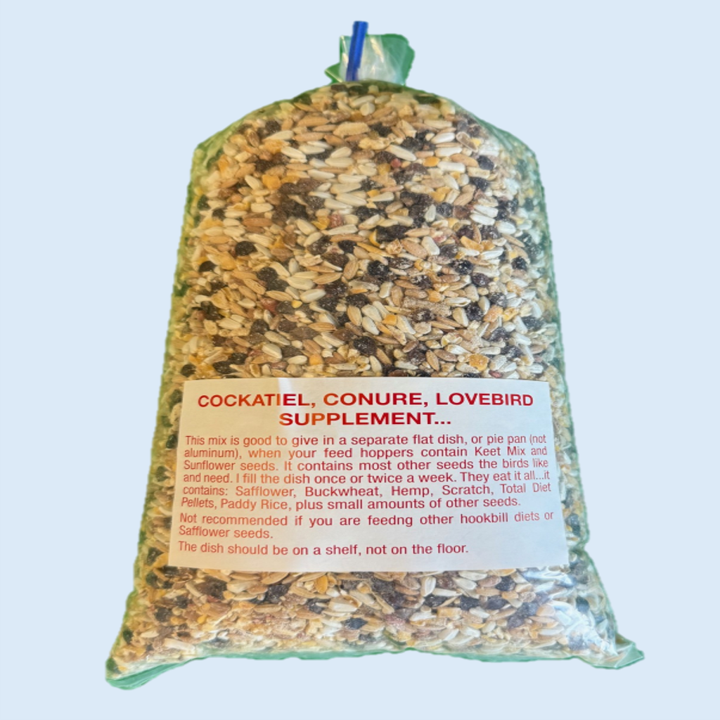 Hookbill Supplement Mix – Magnolia Bird Farm